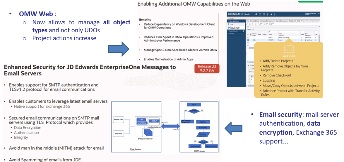 JD Edwards Release 23 New Features - b.workshop